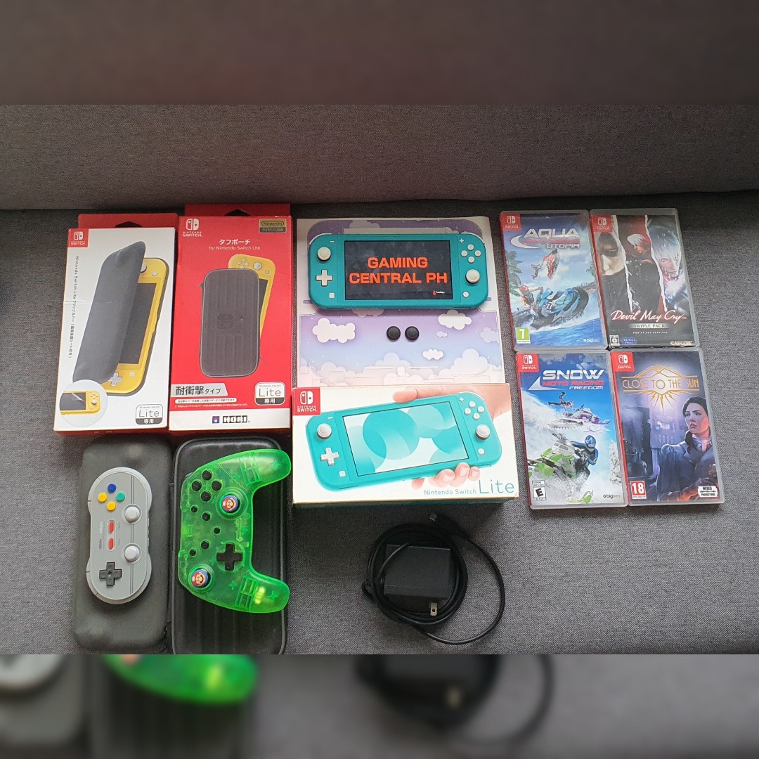 Nintendo Switch Lite Bundle for SALE, Video Gaming, Video Game Consoles ...
