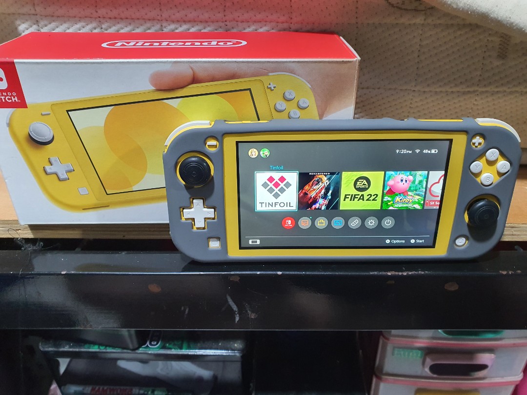 Nintendo switch lite (Hard Modd), Video Gaming, Video Game Consoles ...