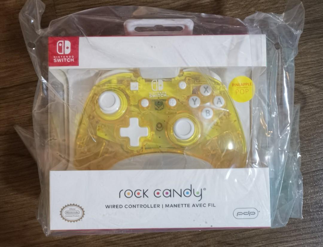 Nintendo Switch Wired Controller - Rock Candy Yellow, Video Gaming ...