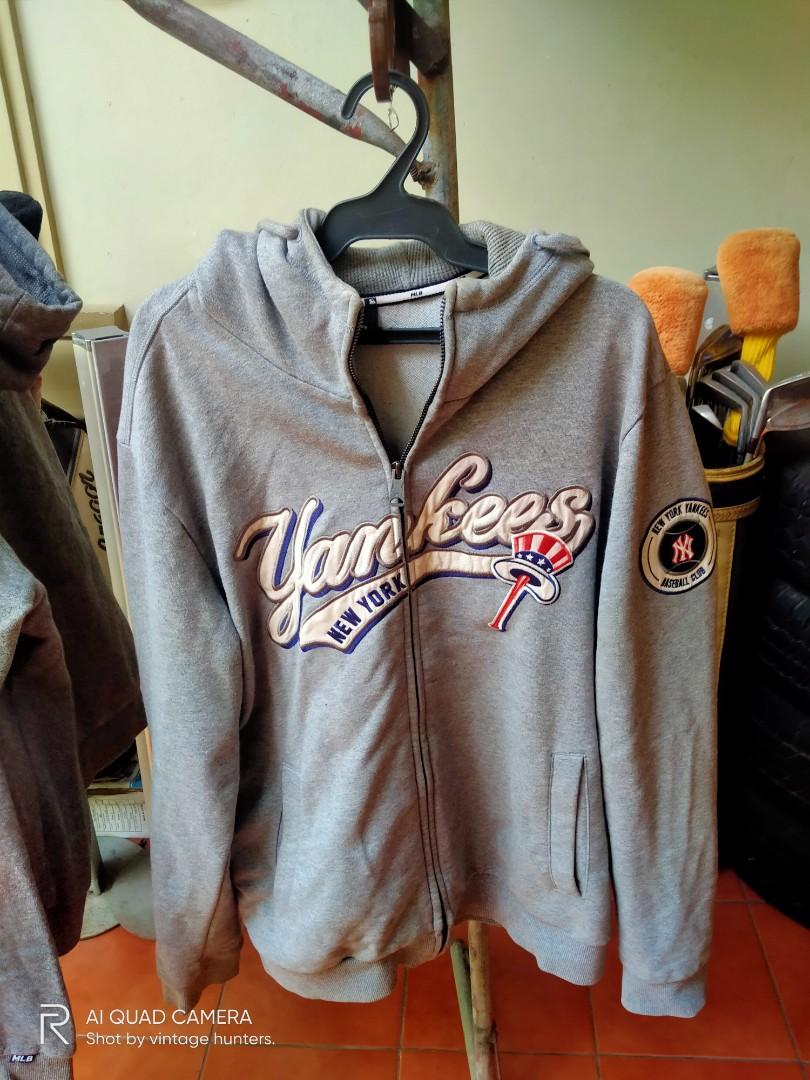 Ny Yankees zip up, Men's Fashion, Coats, Jackets and Outerwear on Carousell