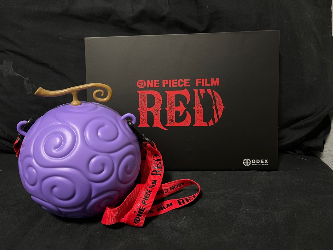 One piece film red popcorn bucket, Hobbies & Toys, Memorabilia ...
