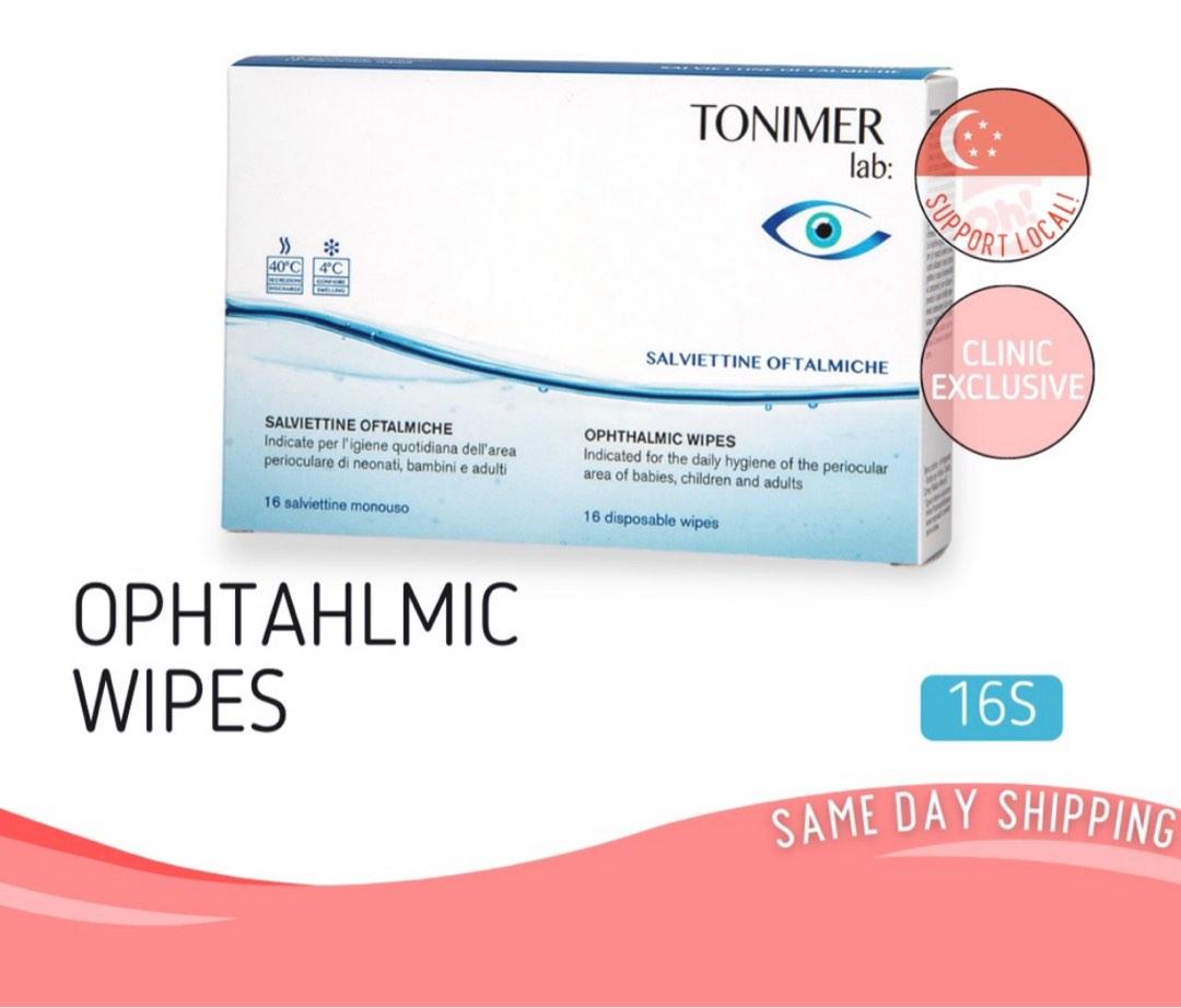 Ophthalmic wipes, Beauty & Personal Care, Vision Care on Carousell