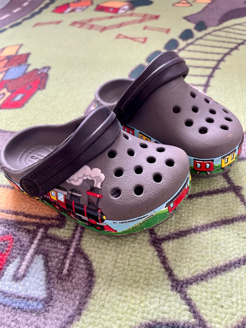 ORIGINAL Crocs Kids Thomas size c4, Babies & Kids, Babies & Kids ...