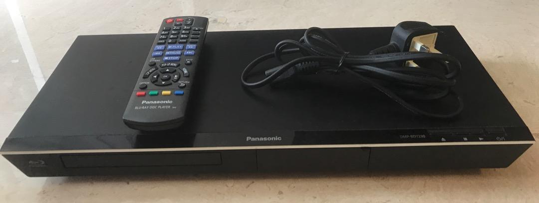 PANASONIC 3D Blu-ray player DMP-BDT230, TV & Home Appliances, TV ...