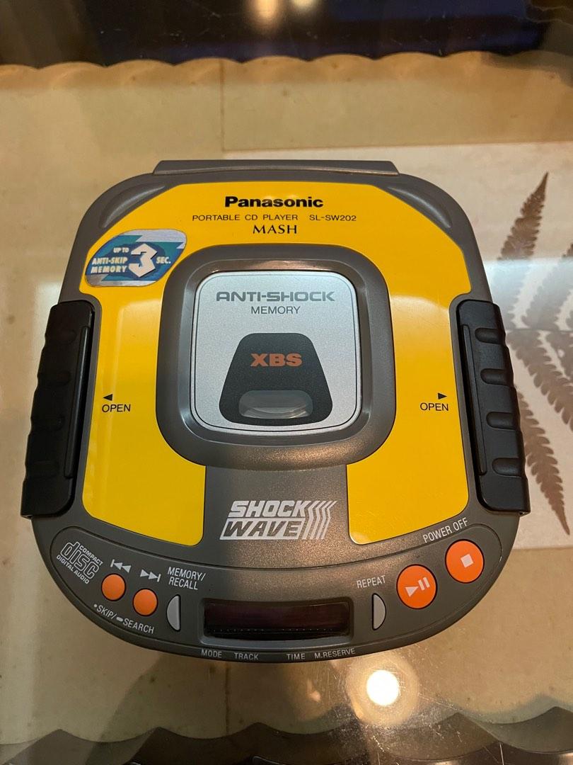 panasonic sl-sw202 discman walkman cd player 全正常, 音響器材, 其他音響配件及設備 ...