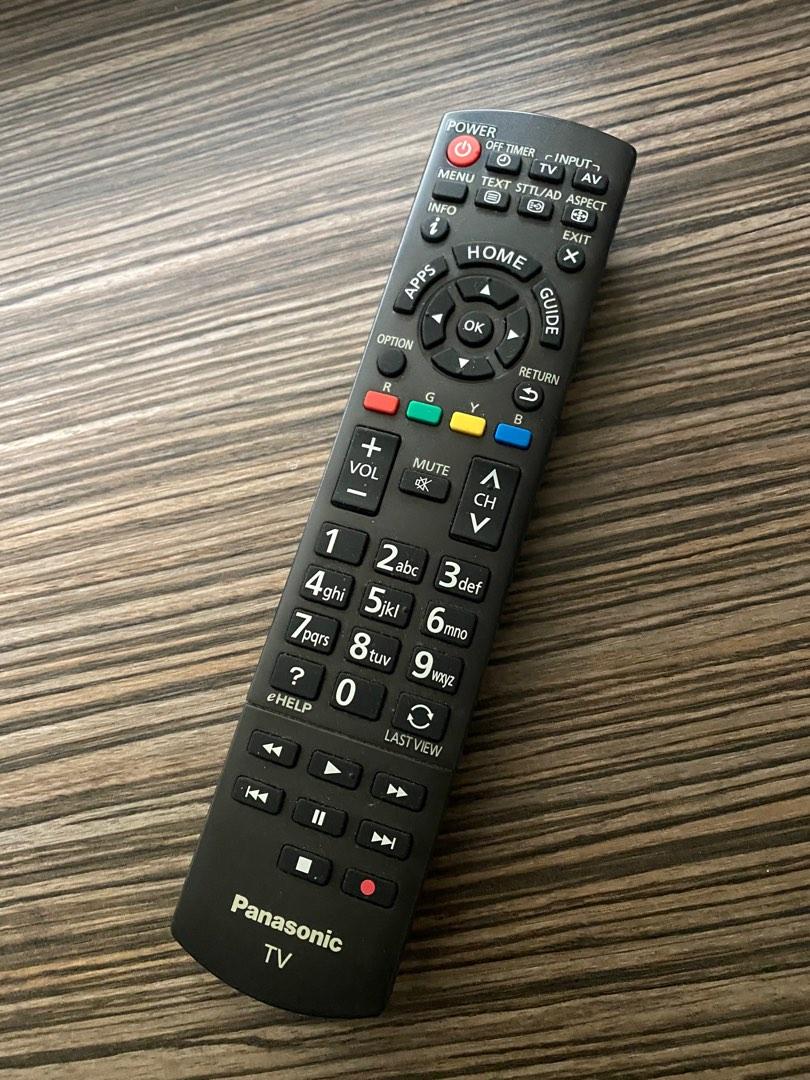Panasonic Smart TV Remote, TV & Home Appliances, TV & Entertainment, TV ...