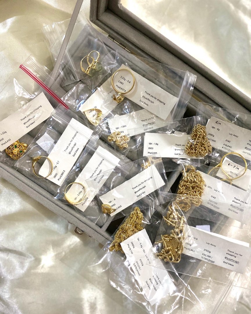 Pawnable Saudi Gold 18k, Luxury, Accessories on Carousell