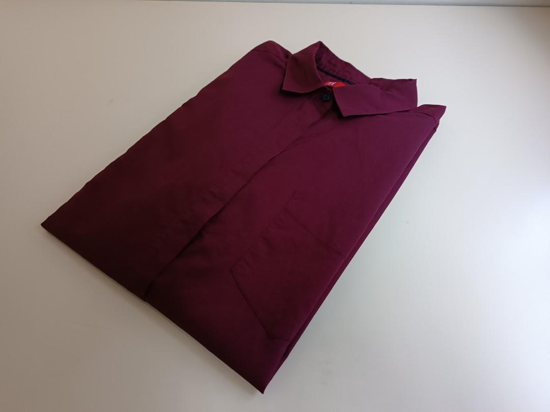 [PDI/Padini Concept Store] Women's Red Formal Long Sleeves Shirt (XL ...