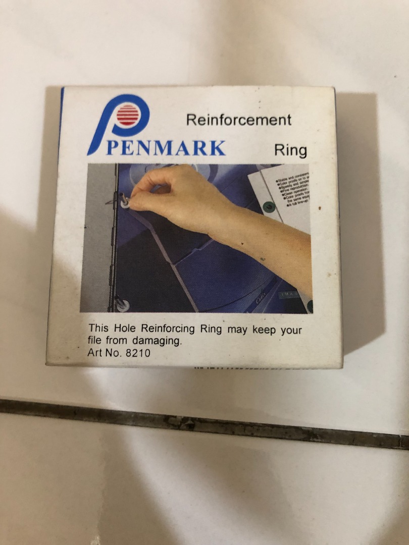 Penmark Reinforcing Ring, Hobbies & Toys, Stationery & Craft ...