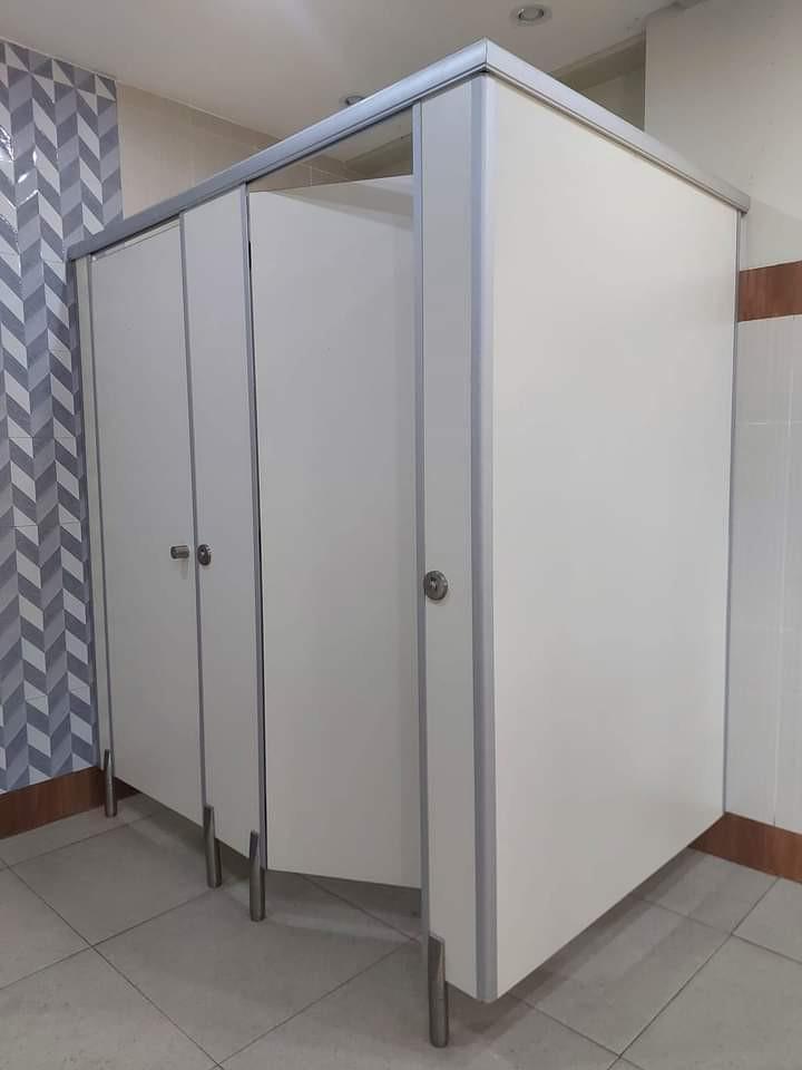 PHENOLIC TOILET PARTITION, Furniture & Home Living, Office Furniture ...