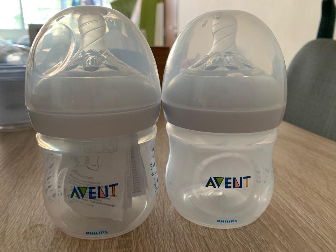 Philips Avent Milk Bottles 125ml, Babies & Kids, Nursing & Feeding ...