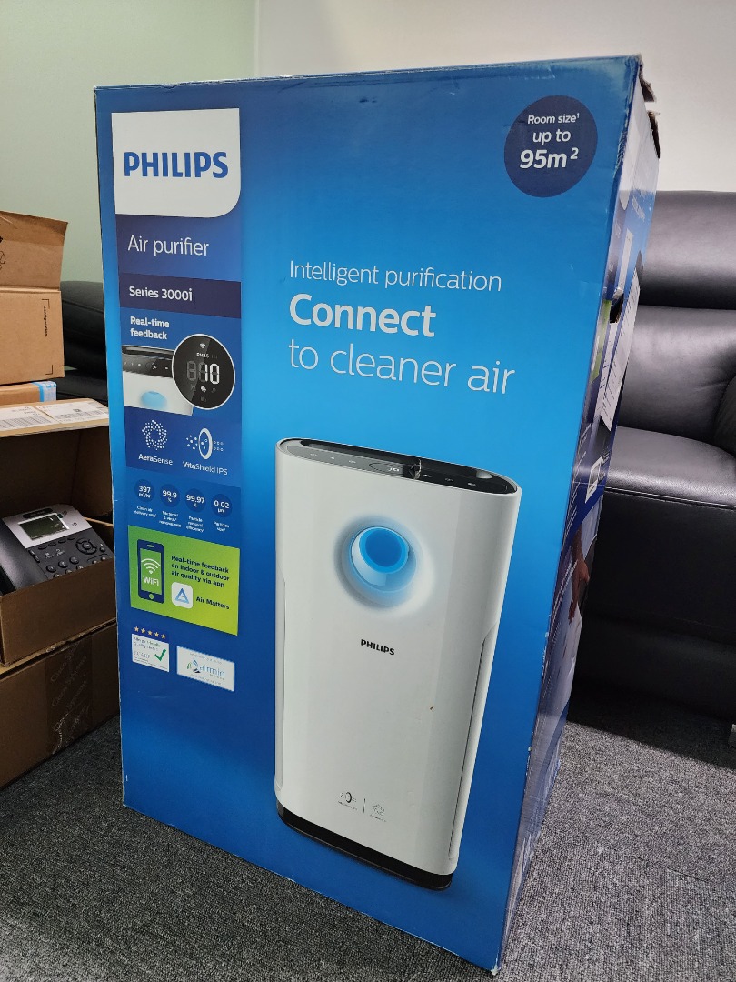 Philips Series 3000i AC3259/30 Air Cleaner Purifier HEPA filter PM2.5 ...