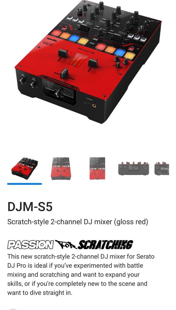 Pioneer DJM-S5 Scratch-Style 2-Channel DJ Mixer, Audio, Other Audio ... Pioneer DJM-S5 Scratch-Style 2-Channel DJ Mixer, Audio, Other Audio ...