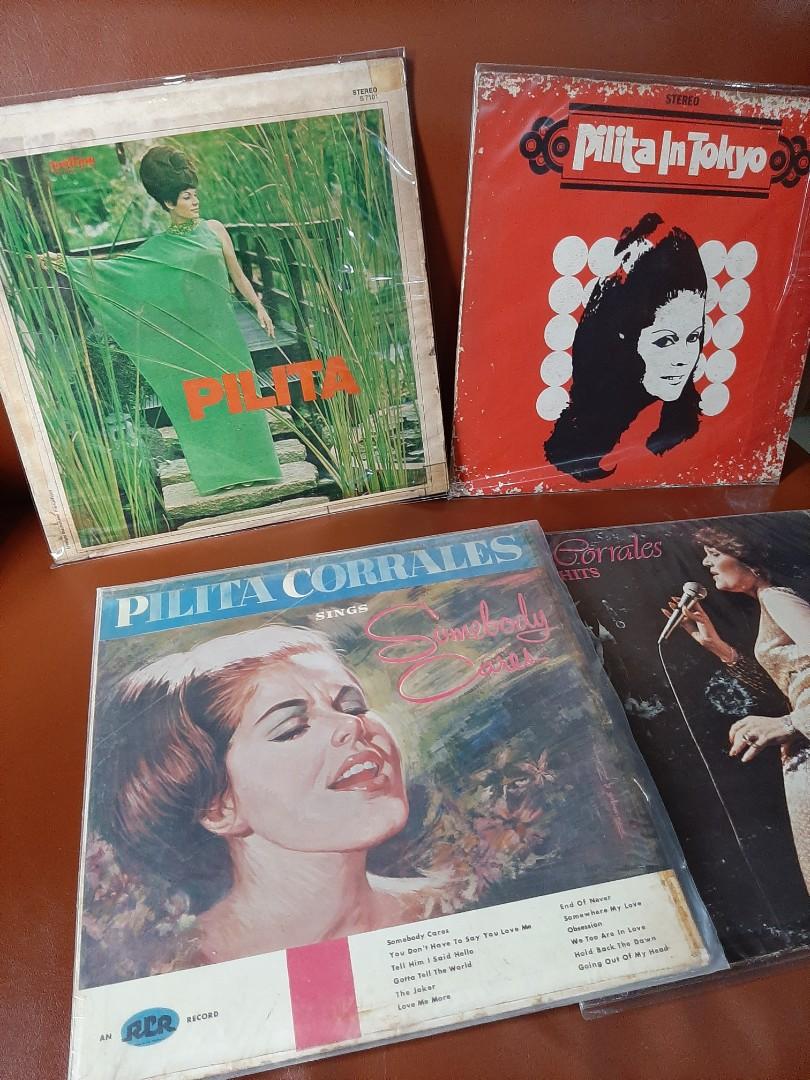 Plaka/ vinyl record.PILITA CORRALES ( vinyl sell per piece), Hobbies ...