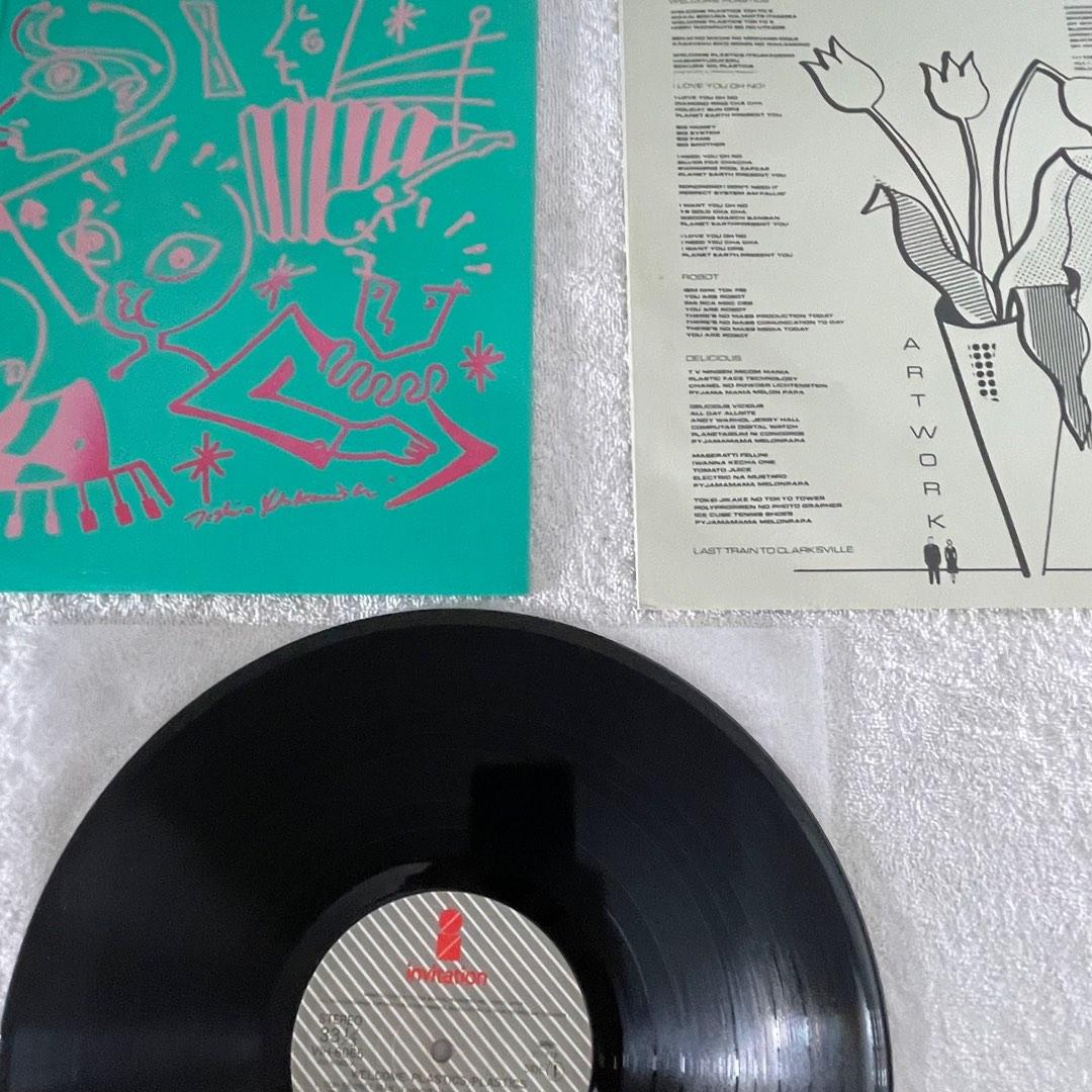 Plastics – Welcome Plastics Japan Press Vinyl LP, Invitation – VIH-6065 ...