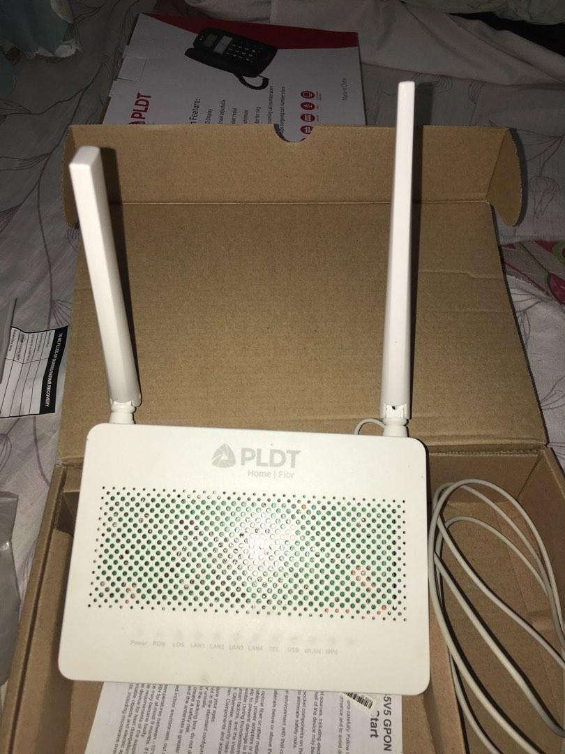 PLDT MODEM ROUTER, TV & Home Appliances, Electrical, Adaptors & Sockets ...