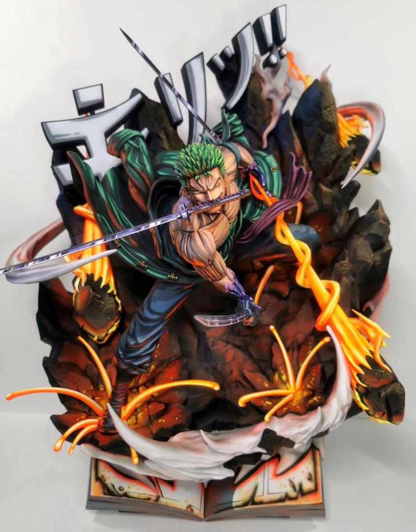 【PO - FREE Shipping】Roronoa Zoro | Time Studio | One Piece GK Figurine ...