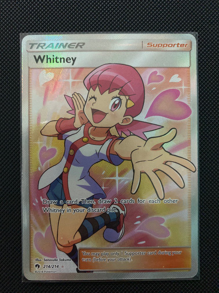 Pokemon Whitney Full Art FA trainer, Hobbies & Toys, Toys & Games on ...