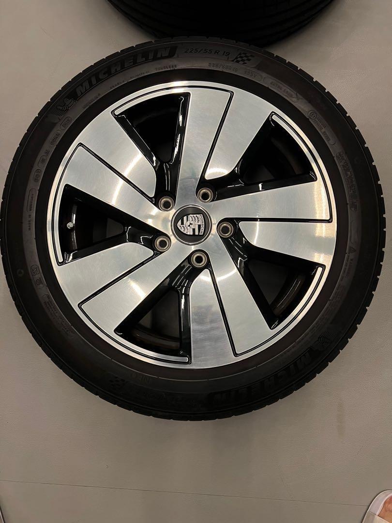 Porsche Taycan 19 Inch S Aero Wheels With Michelin Pilot 4 Tyre, Car ...