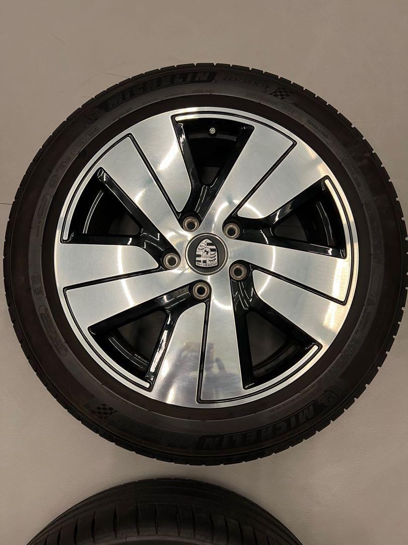 Porsche Taycan 19 Inch S Aero Wheels With Michelin Pilot 4 Tyre, Car ...