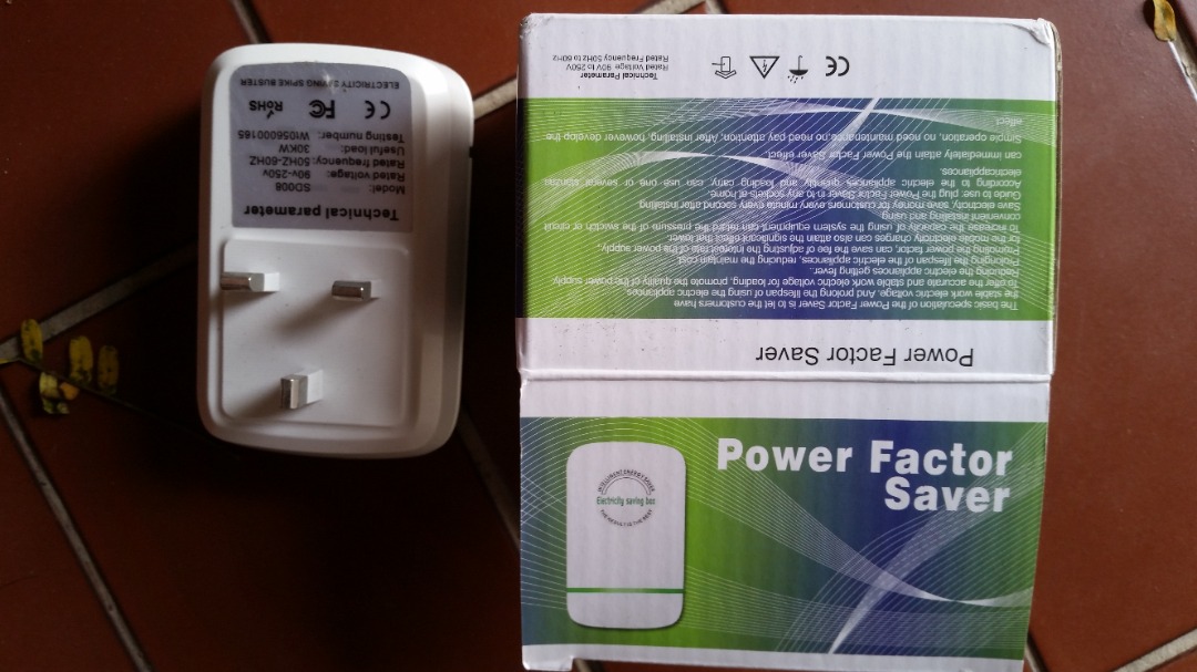 Power Factor Saver Plug in to save electricity bill, TV & Home ...