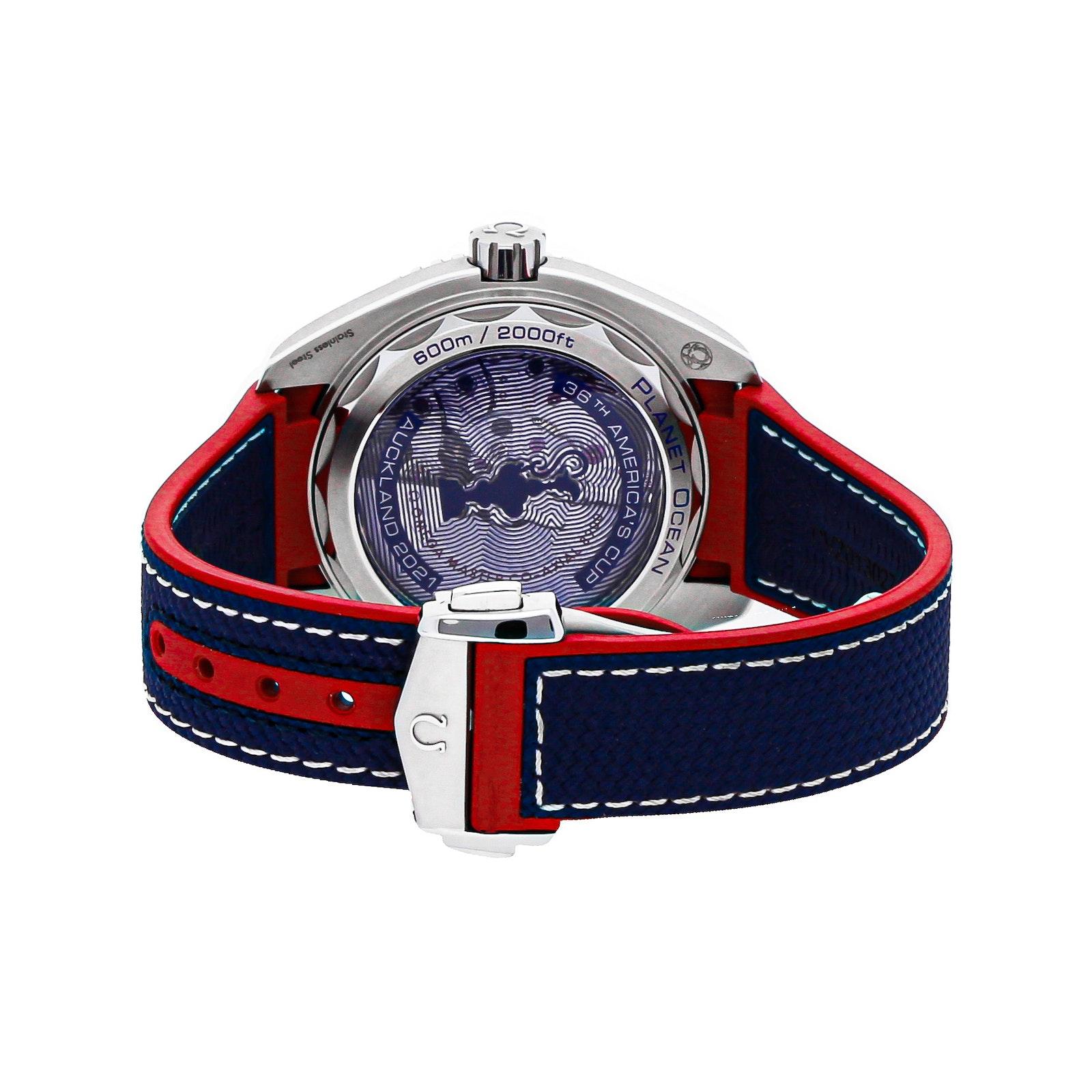 Pre-Owned Omega Seamaster Planet Ocean 600m Americas Cup Lim, Luxury ...