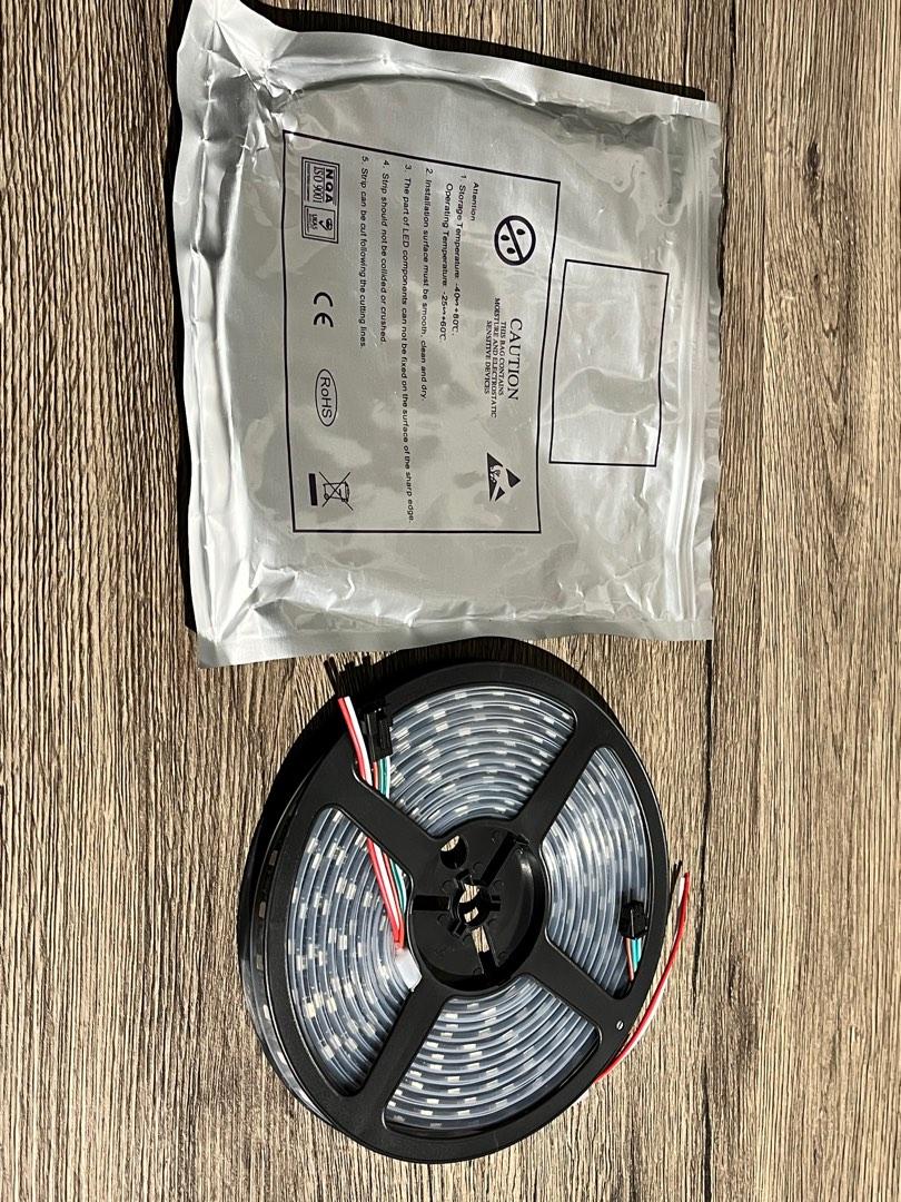 Programmable LED Strip WS2812B, TV & Home Appliances, Other Home ...