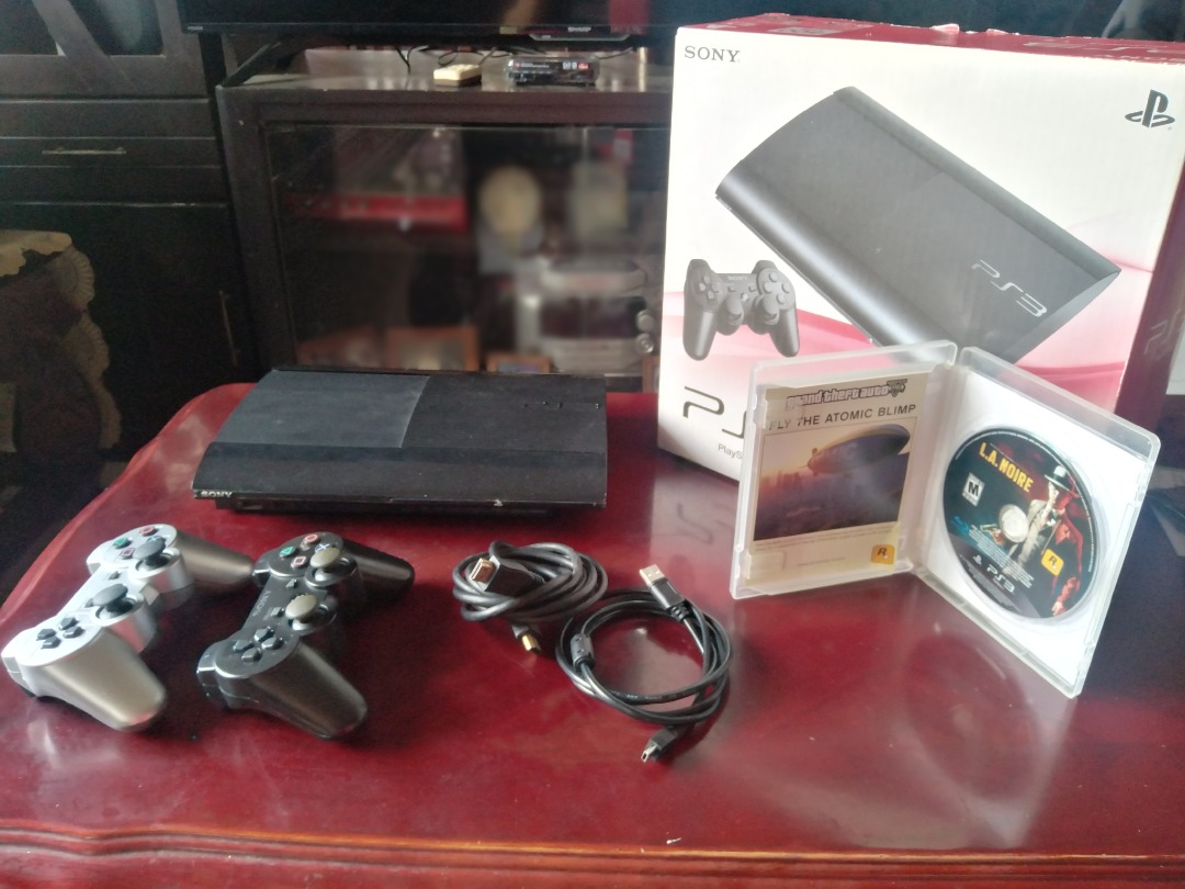 PS3 super slim jailbroken w/ games, Video Gaming, Video Game Consoles ...