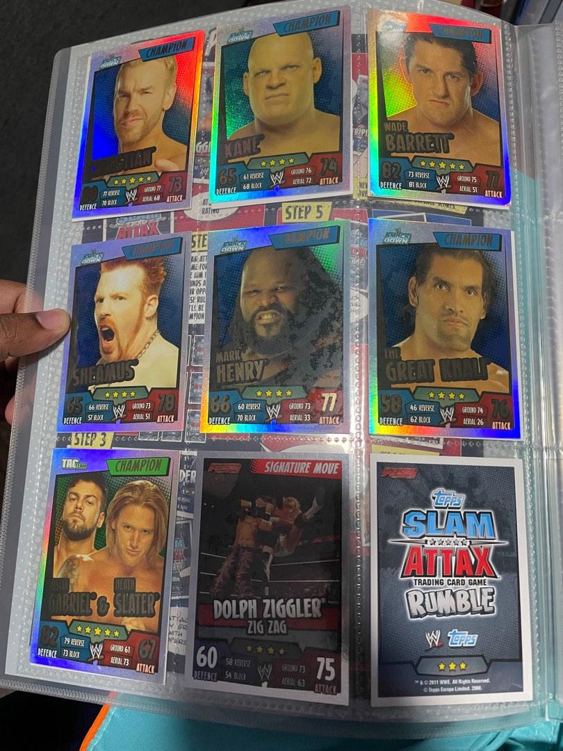 WWE Slam Attax Rumble TCG Collector Binder, Hobbies & Toys, Toys ...
