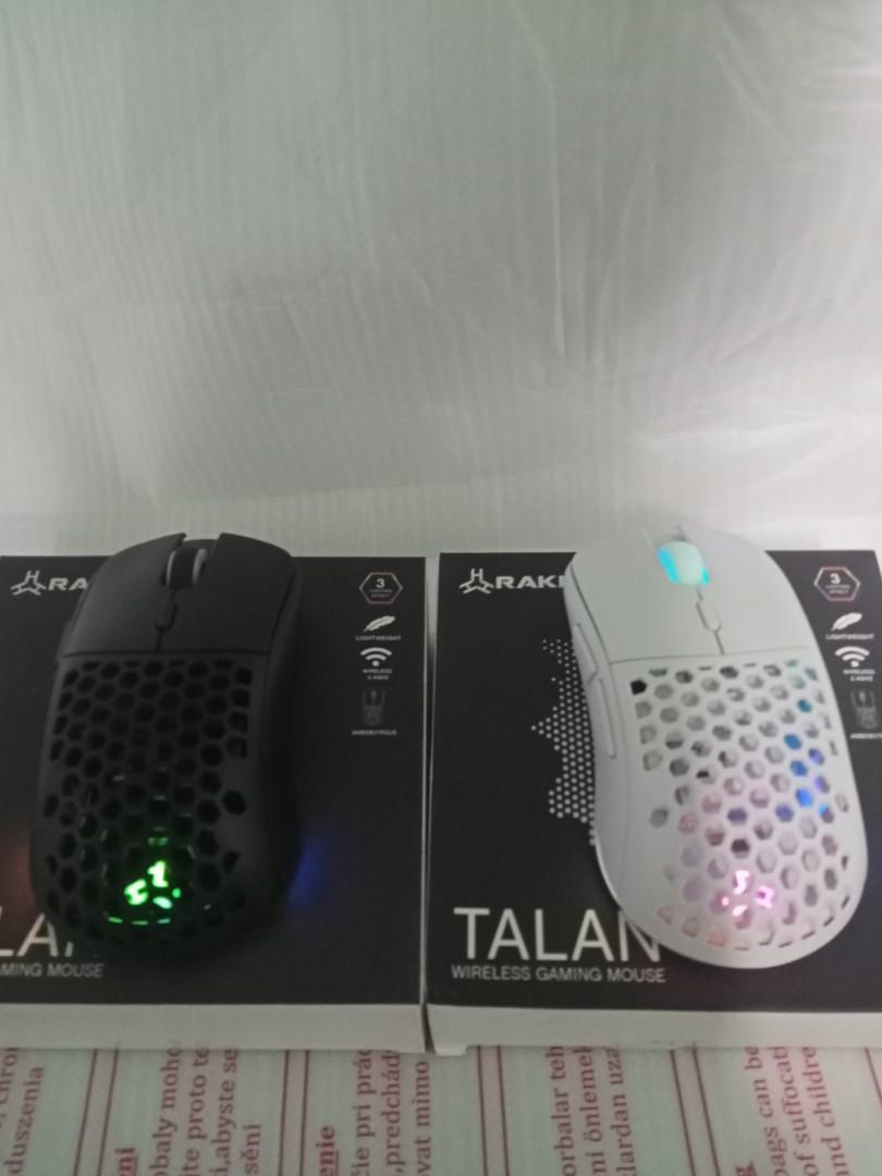 Rakk Talan Wireless Gaming Mouse (White/Black), Computers & Tech, Parts ...