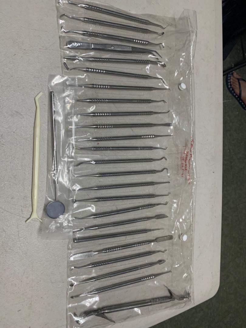 RESTO SET HAND INSTRUMENTS FELDON LIKE NEW (W/ FREE MOUTH MIRROR ...