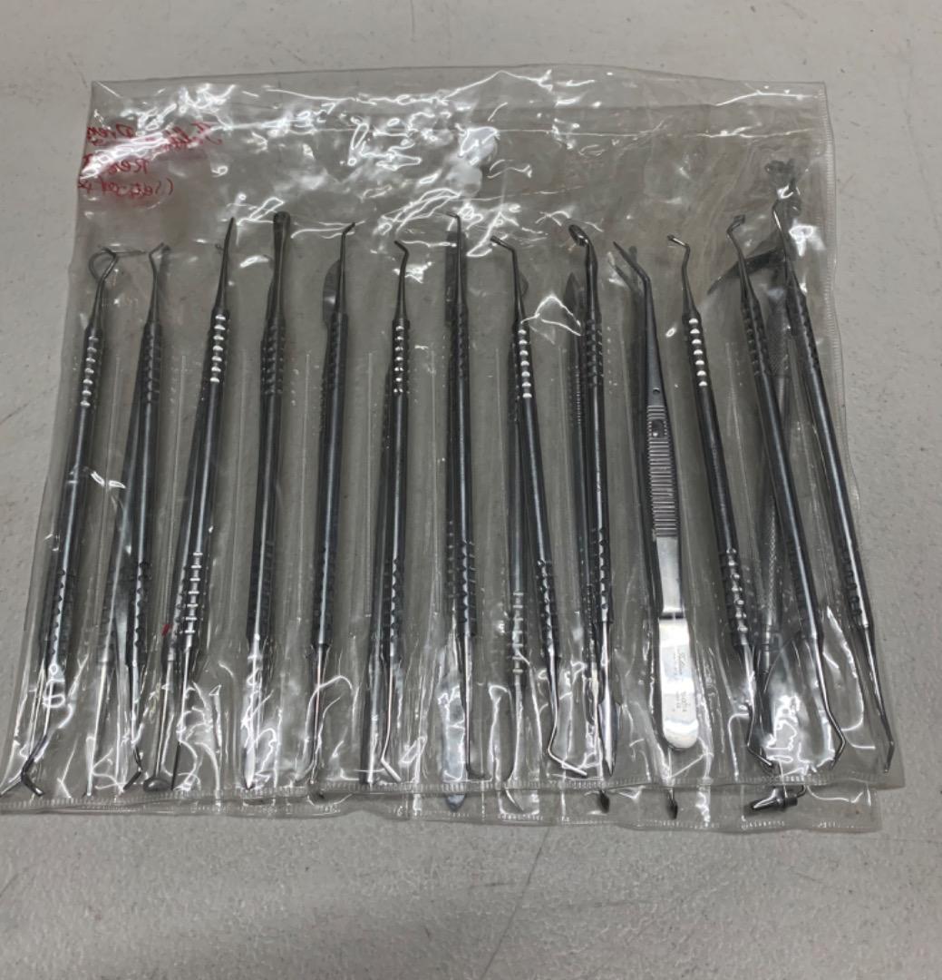 RESTO SET HAND INSTRUMENTS FELDON LIKE NEW (W/ FREE MOUTH MIRROR ...