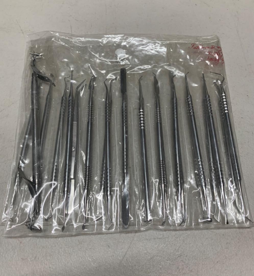 RESTO SET HAND INSTRUMENTS FELDON LIKE NEW (W/ FREE MOUTH MIRROR ...