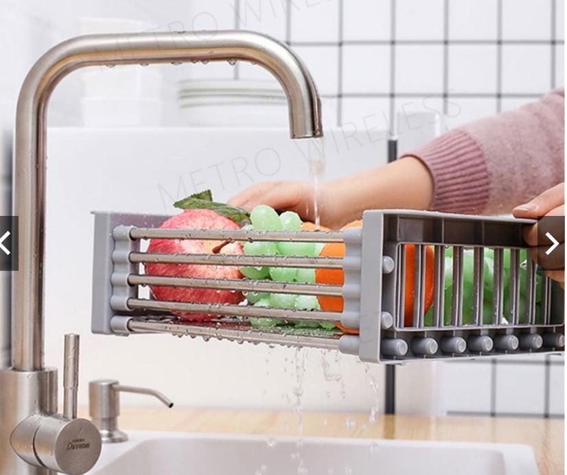 Retractable Drainer Rack Folding Expandable Kitchen Drain Rack ...