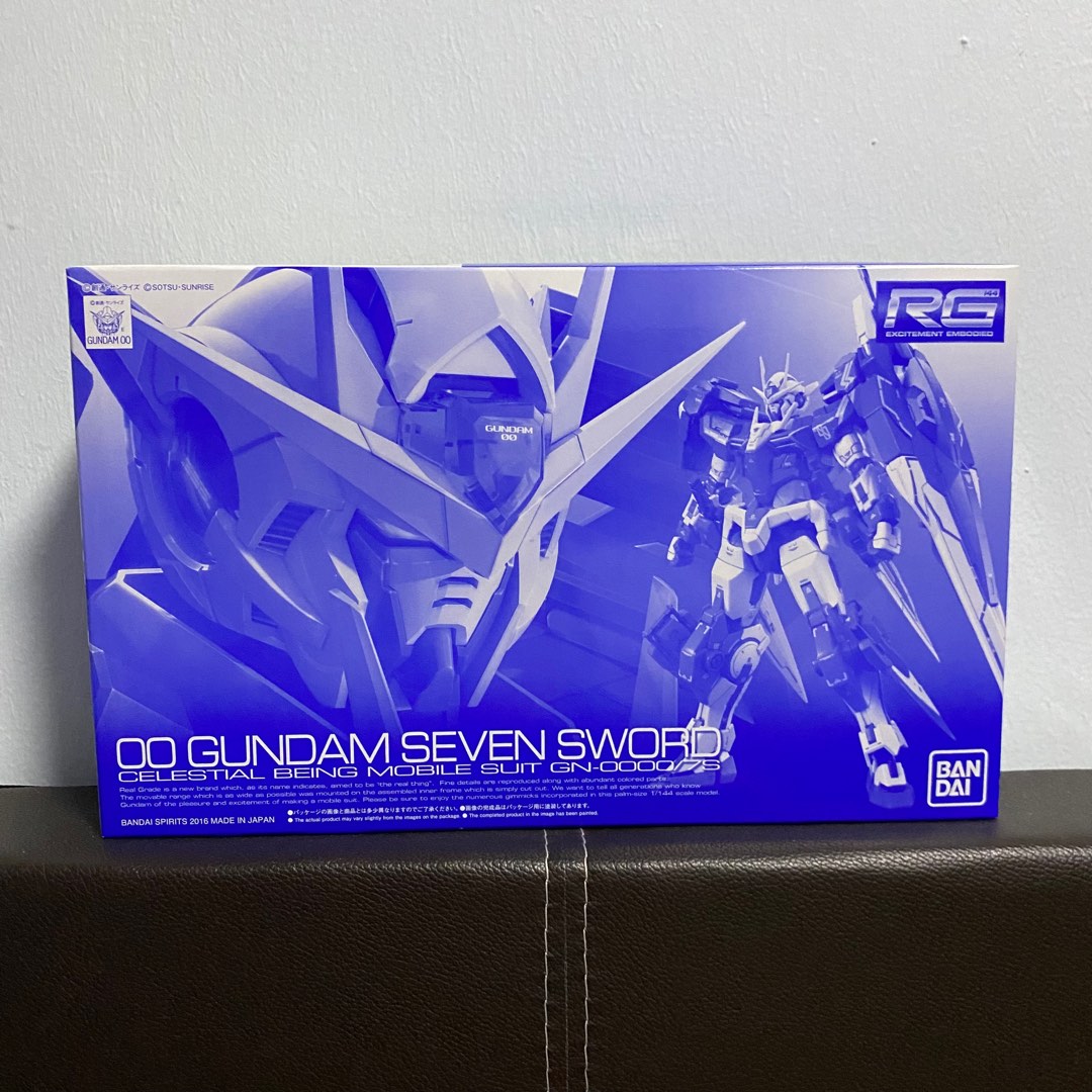 RG 1/144 OO GUNDAM SEVEN SWORD, Hobbies & Toys, Toys & Games on Carousell