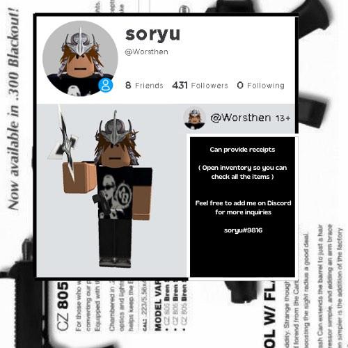 Roblox account ( 13+) - negotiable, Video Gaming, Video Games, Others ...