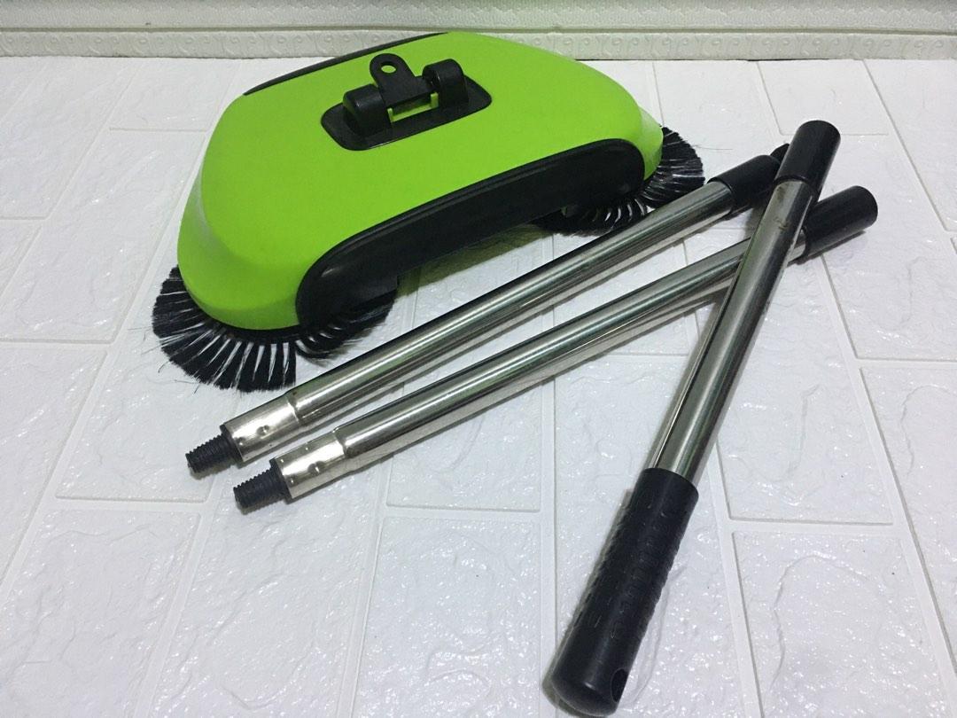 Rotating Sweeper Spin Broom and Dust Pan All in one, Furniture & Home ...