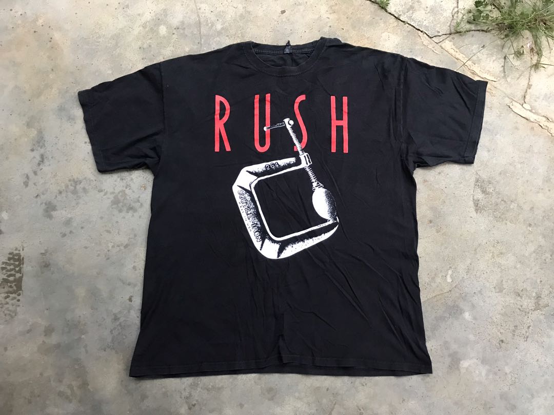 Rush band, Men's Fashion, Tops & Sets, Tshirts & Polo Shirts on Carousell