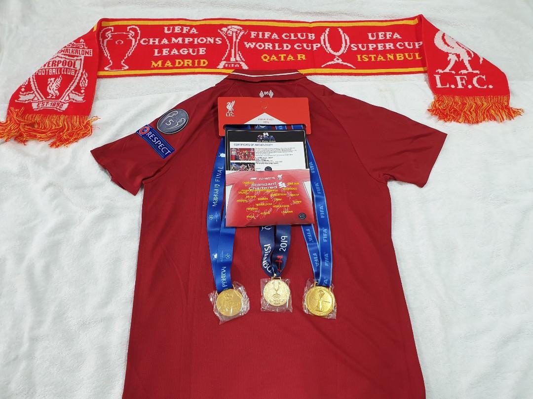 Scarce Rare Exclusive EURO Champion League Winner 2019 Liverpool Full ...