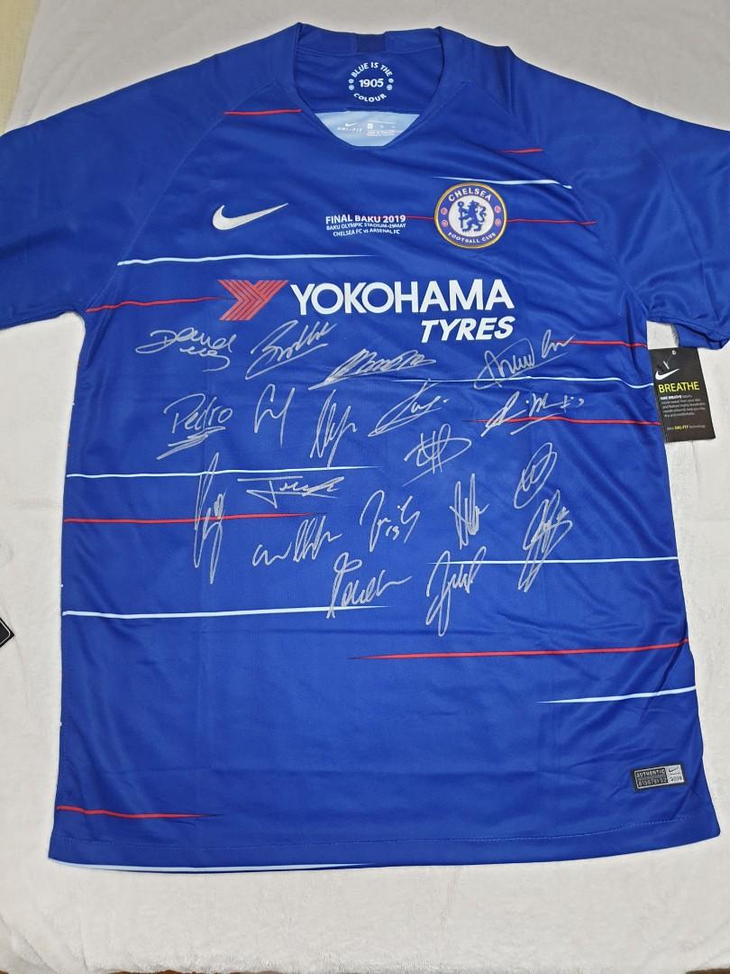 Scarce Rare Exclusive EUROPA Champion Winner 2019 CHELSEA Full Team ...