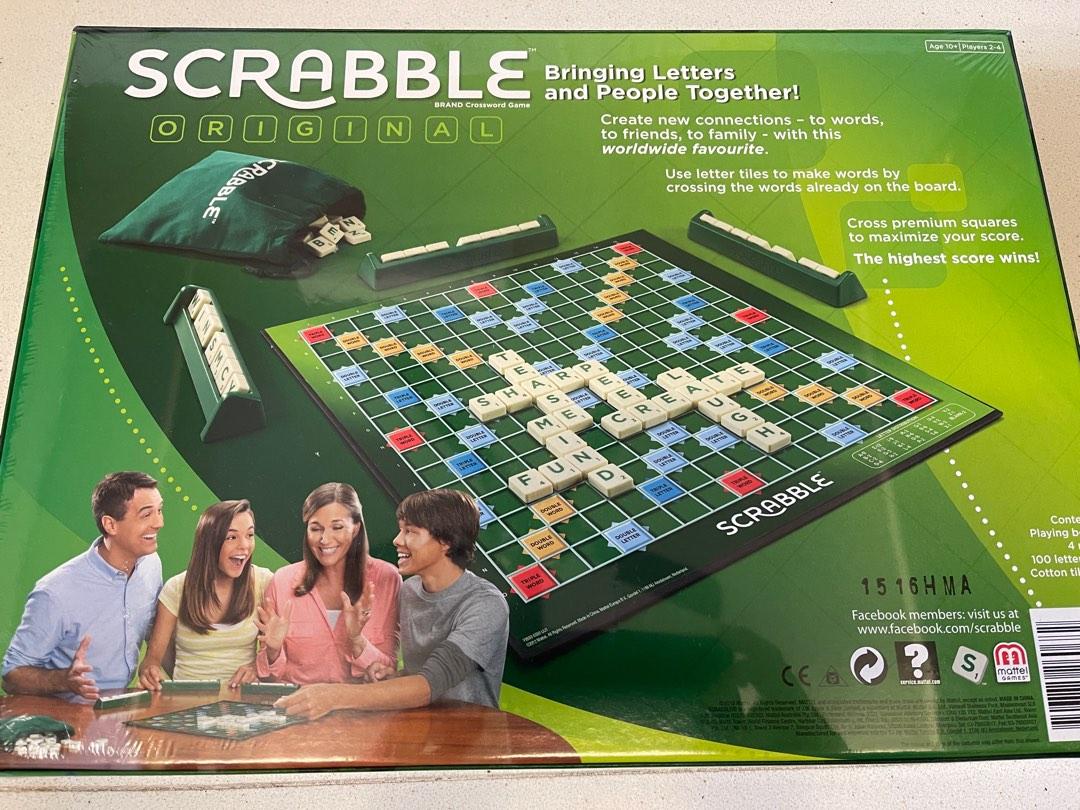 Scrabble Original Board Game, Hobbies & Toys, Toys & Games on Carousell
