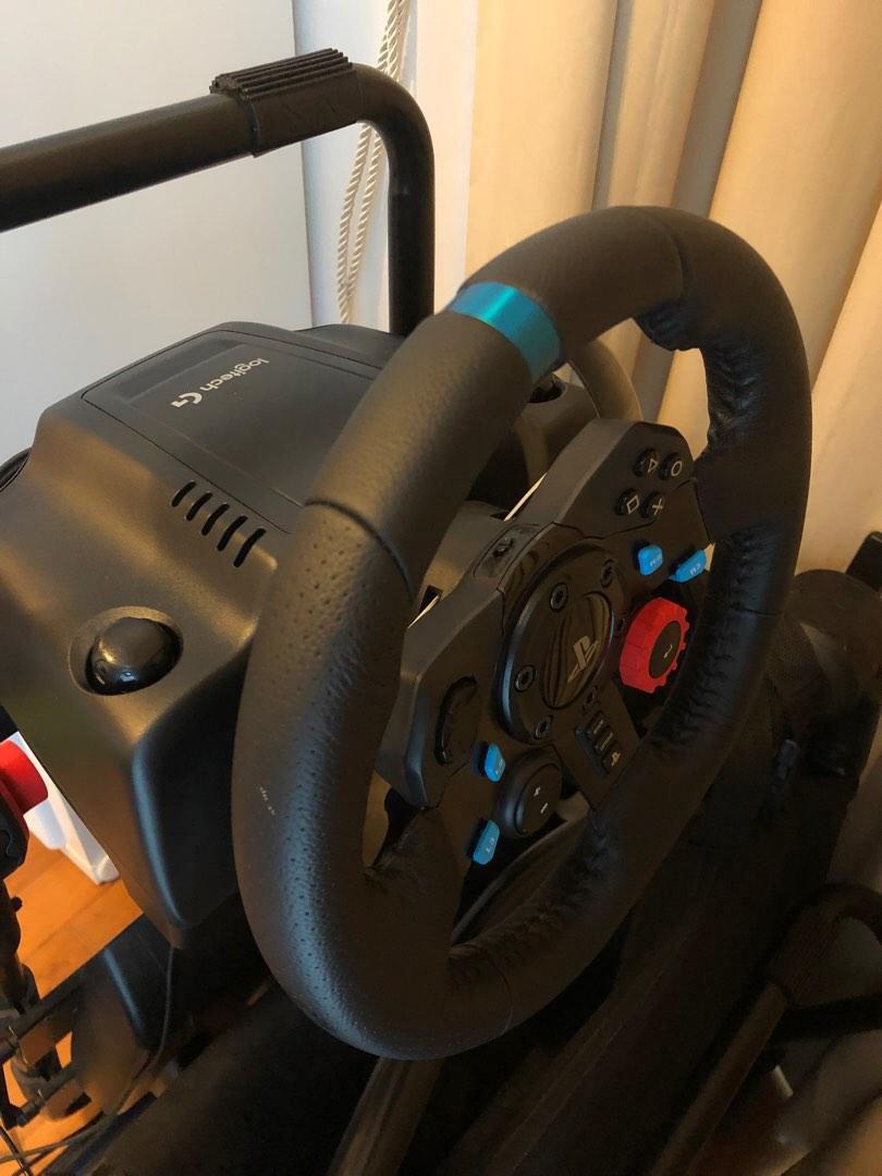 Sim Racing Rig - G29 Logitech Driving Force Steering Wheel with Racing ...