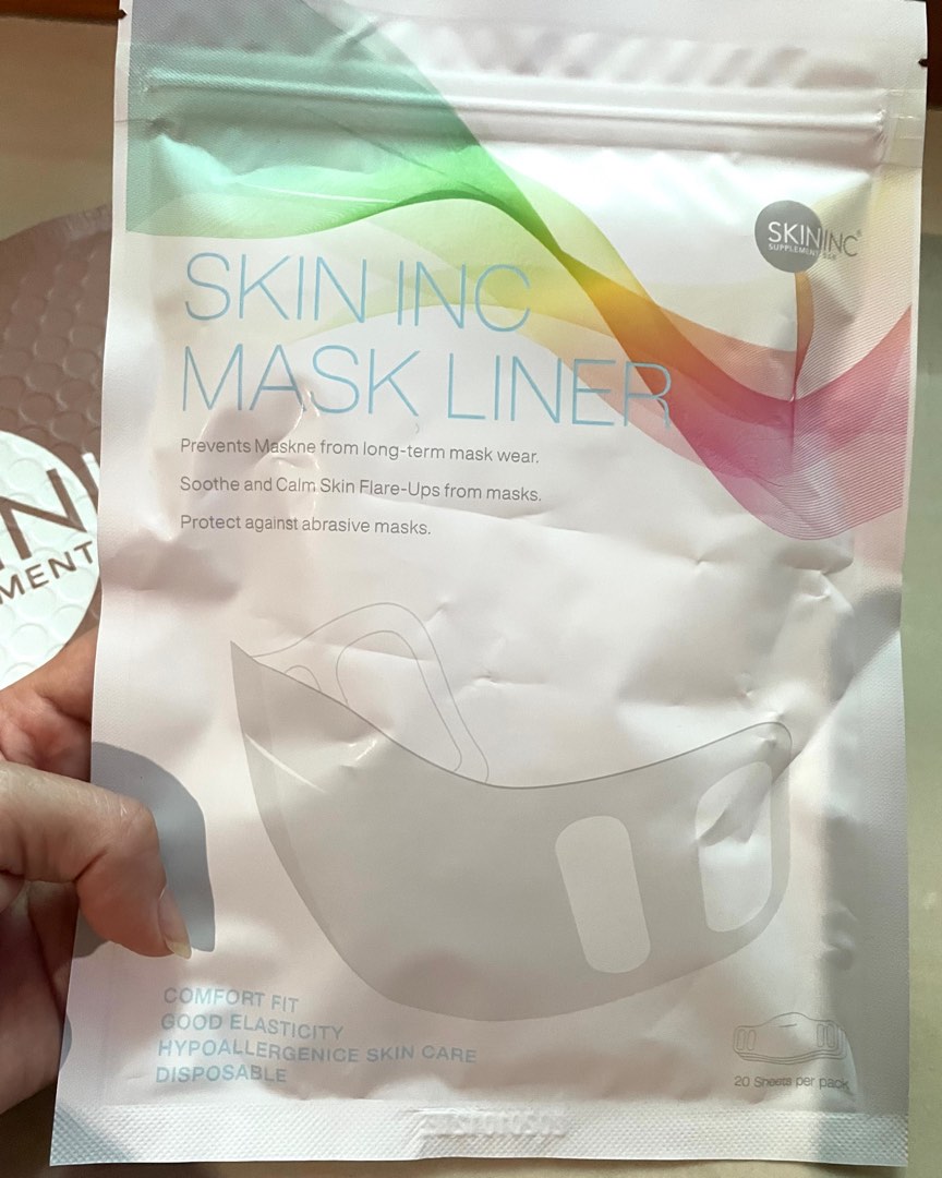Skin Inc Mask Liner - Made In Korea - 20 sheets per pack, Health ...