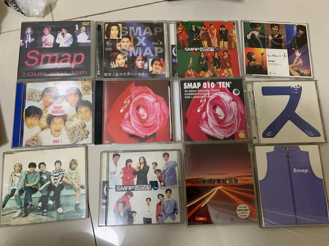 出售smap 二手CD, 雜誌, 興趣及遊戲, 音樂、樂器 & 配件, 音樂與媒體 - CD 及 DVD - Carousell