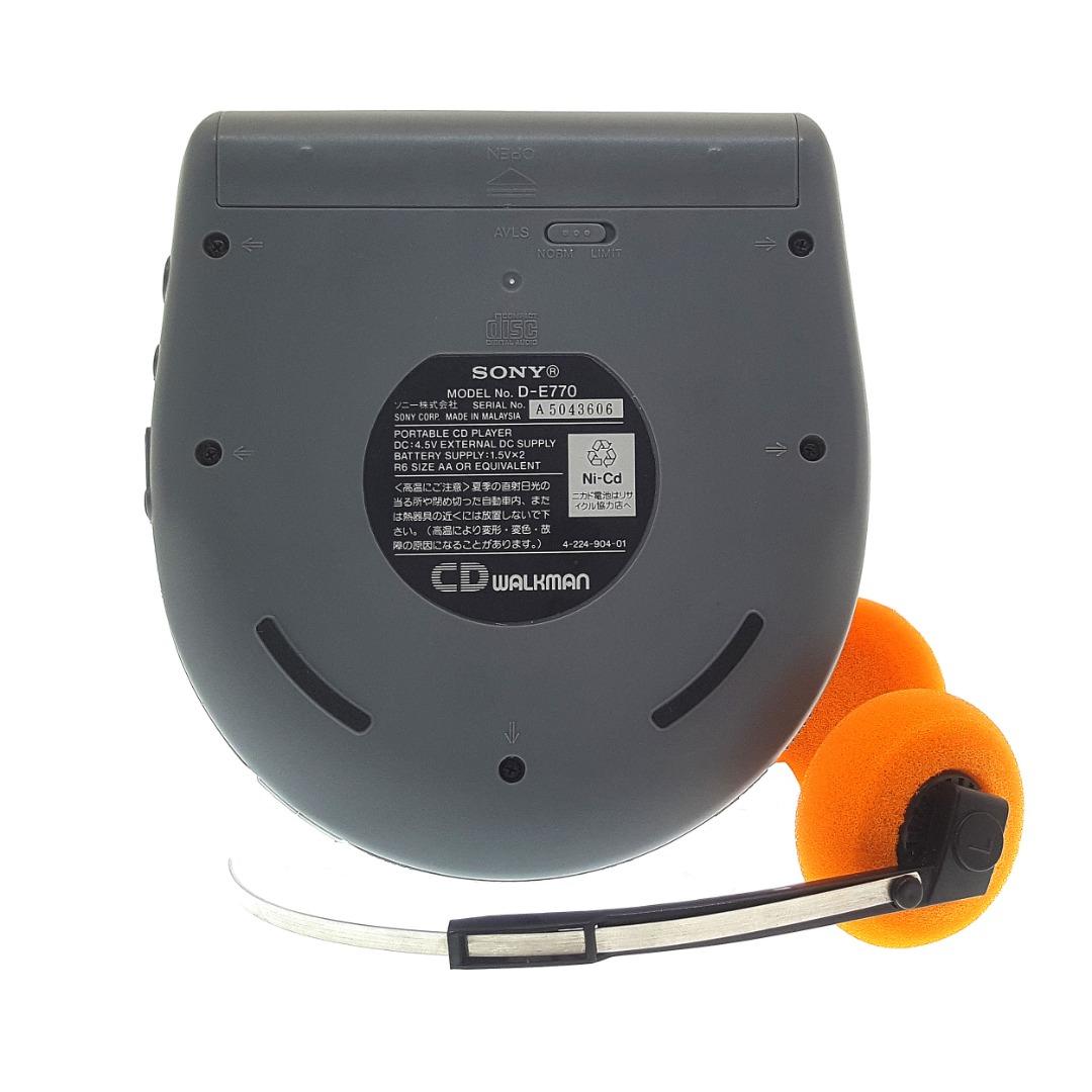 Sony Discman/Walkman D-E770 Portable CD Player In Excellent Working Condition!, Audio, Portable ...