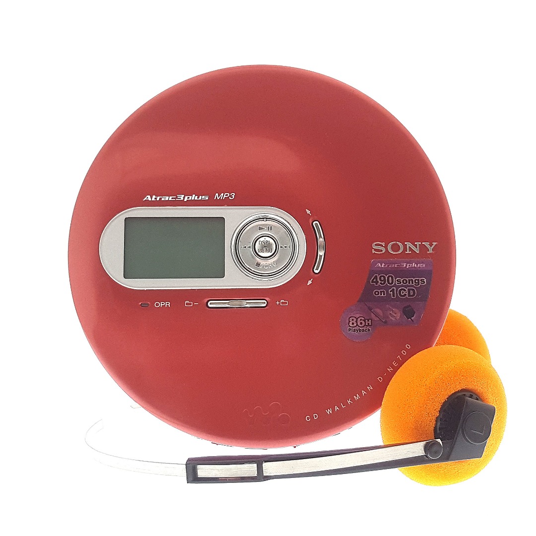 Sony Discman/Walkman D-NE700 Portable CD/MP3 Player in Excellent Working Condition, Audio ...