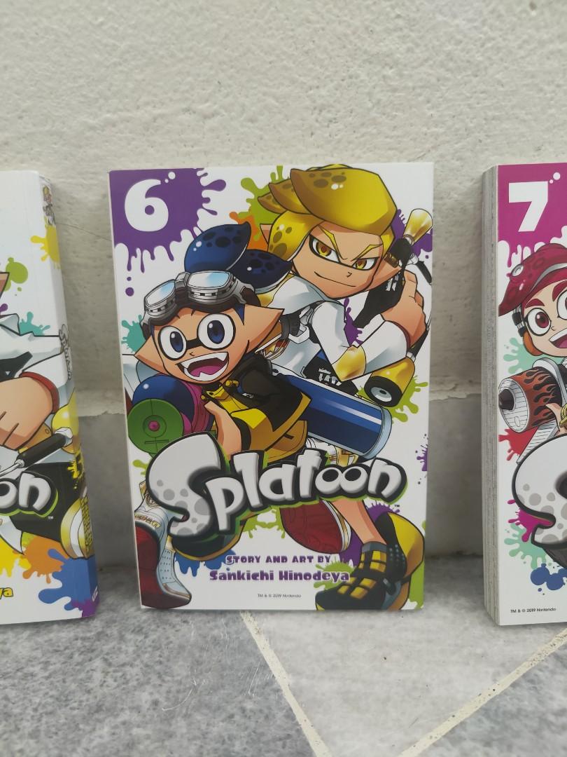 Splatoon Manga Vol 5,6,7, Hobbies & Toys, Books & Magazines, Comics ...