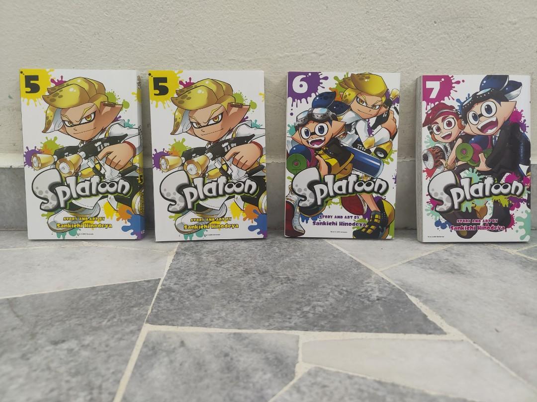 Splatoon Manga Vol 5,6,7, Hobbies & Toys, Books & Magazines, Comics ...