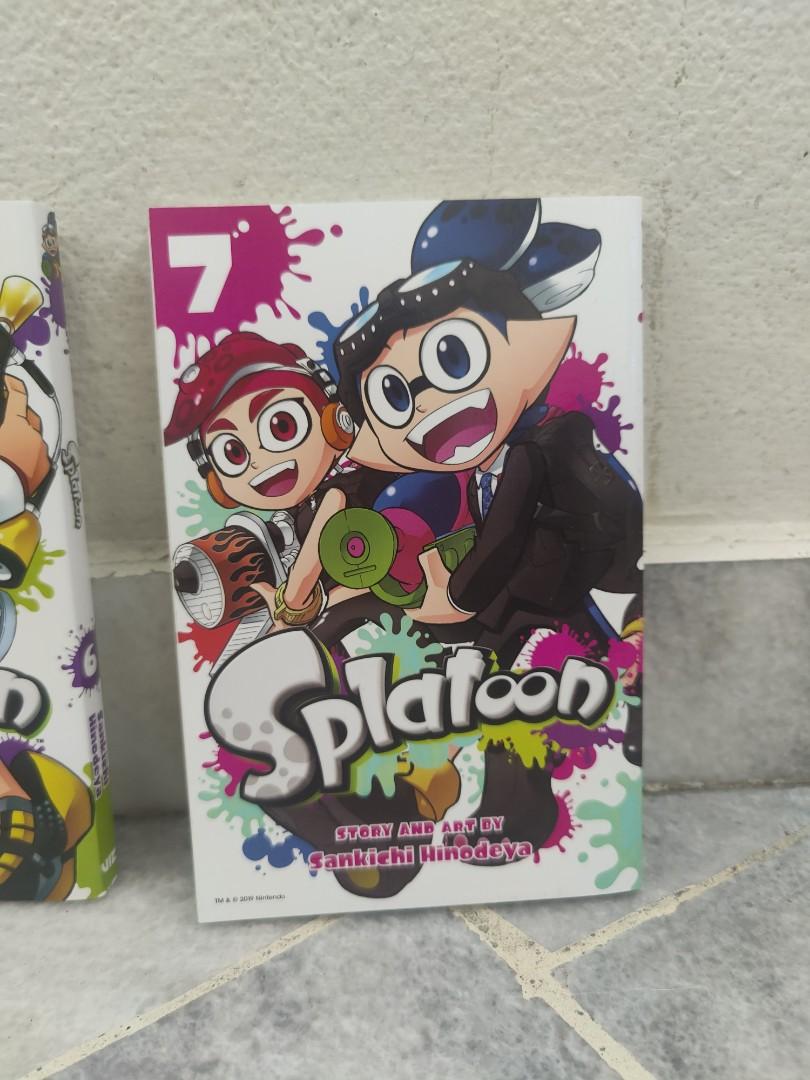Splatoon Manga Vol 5,6,7, Hobbies & Toys, Books & Magazines, Comics ...