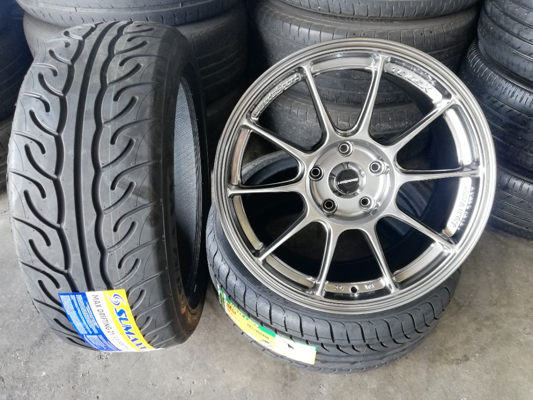 sport rim baru TC105X 17 inch siap tayar baru 17, Auto Accessories on ...